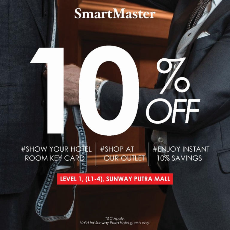 Smart Master - Sunway Putra Hotel Exclusive Deals | Sunway Putra Mall
