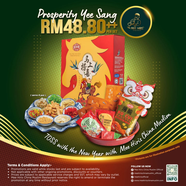 Prosperity Yee Sang at RM 48.80++ per set | Sunway Putra Mall